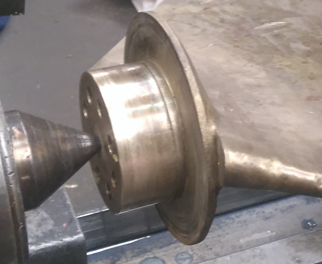 Portée de roulement – Collet mécanique